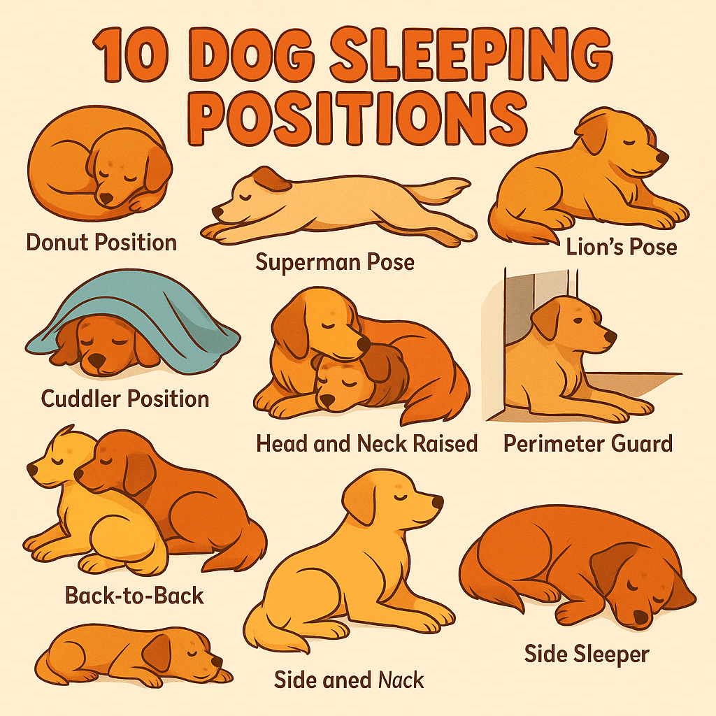 10 Dog Sleeping Positions & What They Mean | FunnyFuzzy UK
