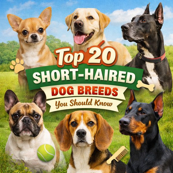 Top 20 Short-Haired Dog Breeds: Small, Medium & Large