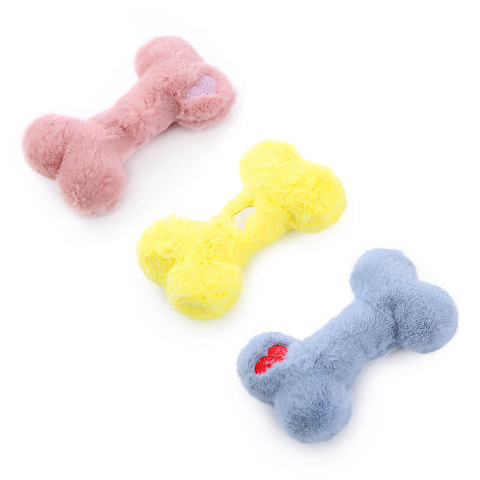 Funny Bone Squeaky Plush Toy Dog Chew Toy - APP Only