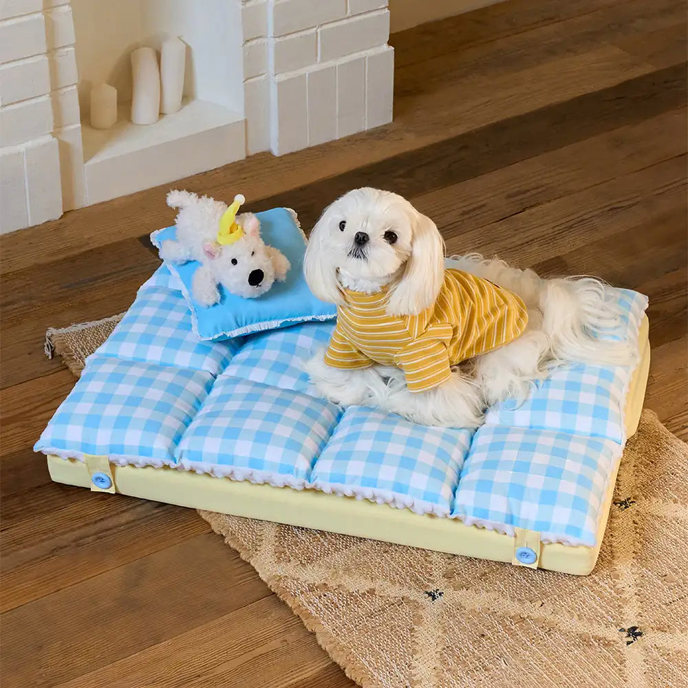 Play And Rest All-In-One Double-Layer Comfortable Washable Dog Bed - P