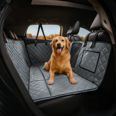 Dog Car Seat Covers | Waterproof & Stylish Protection - FunnyFuzzy UK